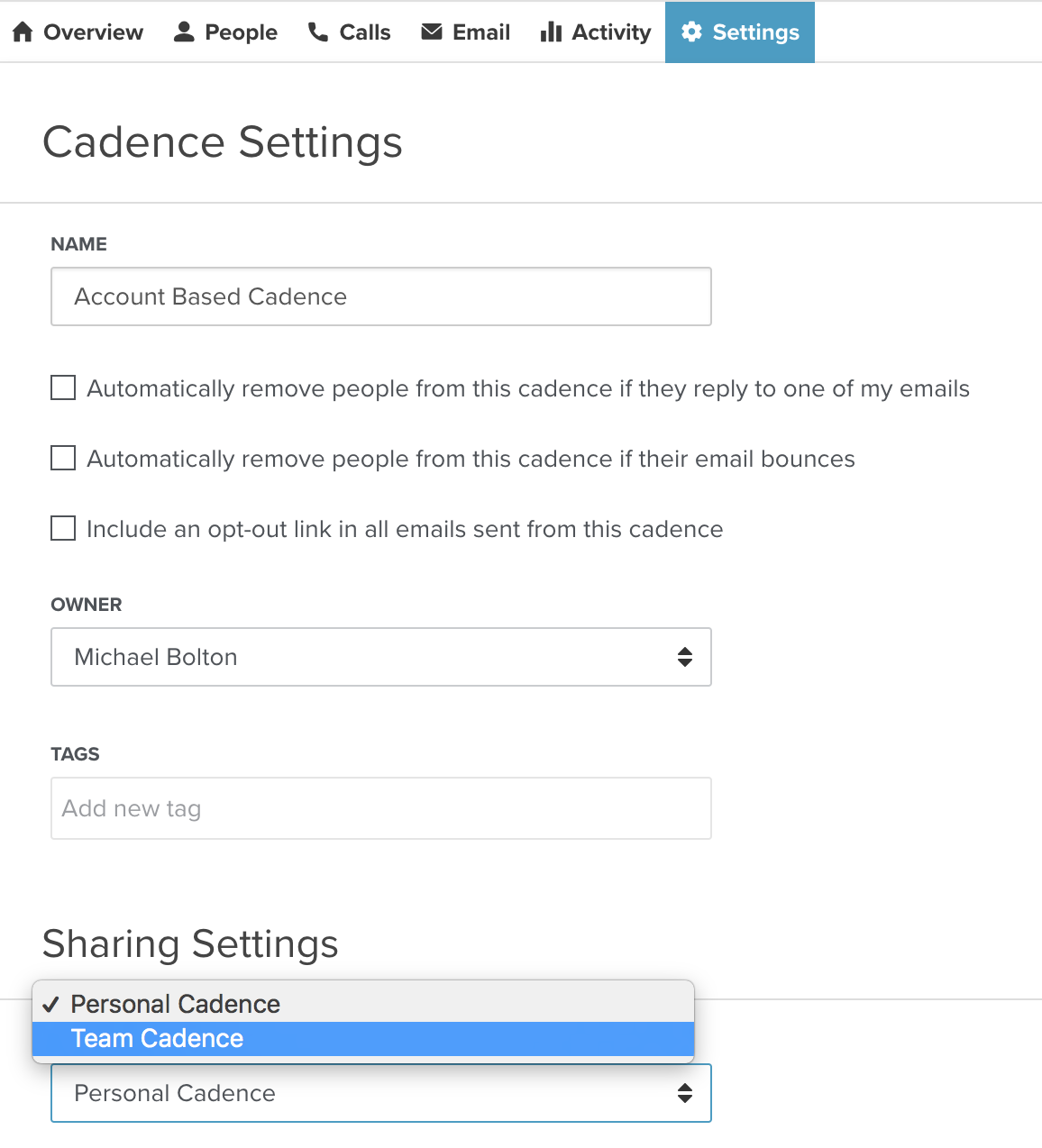 Complete Team Cadences Guide