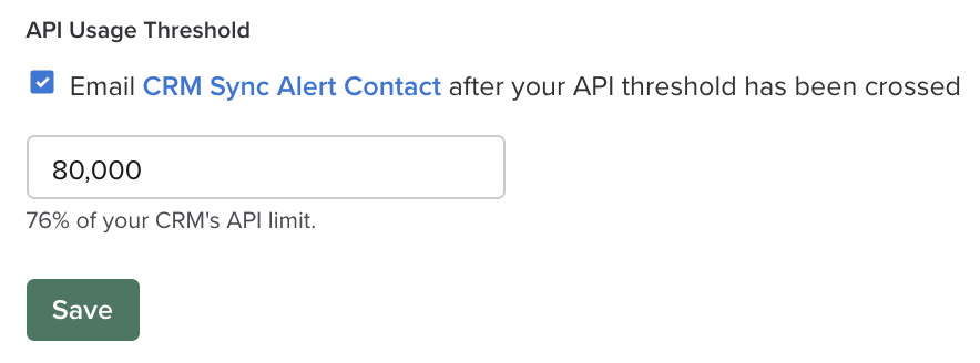 Salesforce API Limits and Salesloft