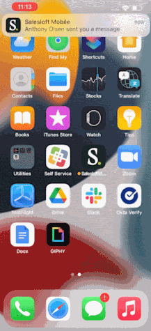 Messaging from Mobile