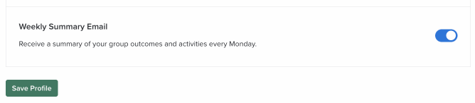 Can I opt out of the Summary Email?
