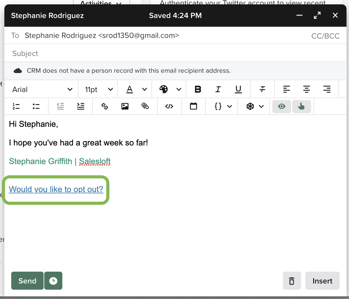 Manage General Settings