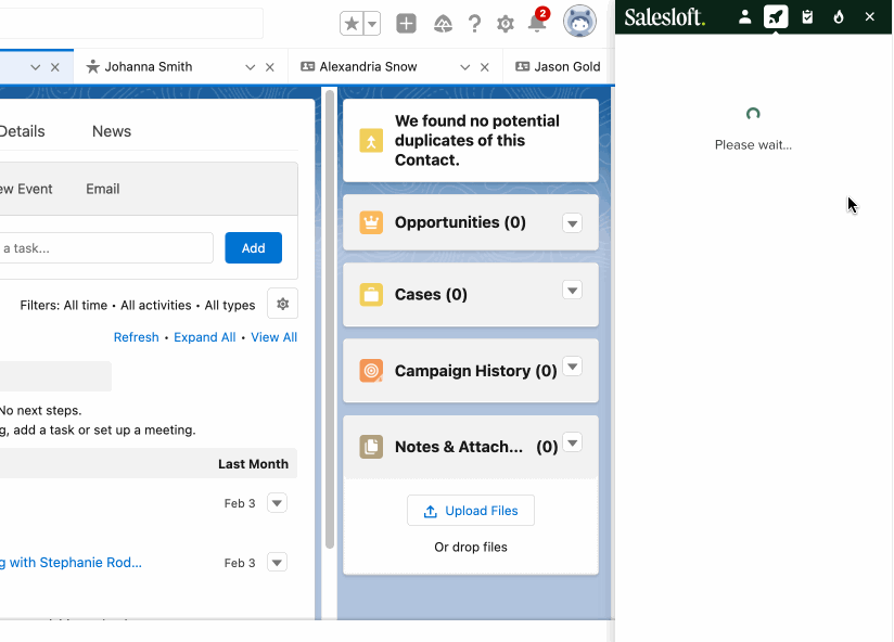 Cadence in Salesforce