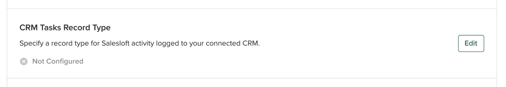 Manage CRM Team Settings