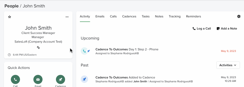 Link a Person to Account