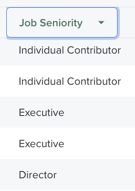 Update Job Seniority