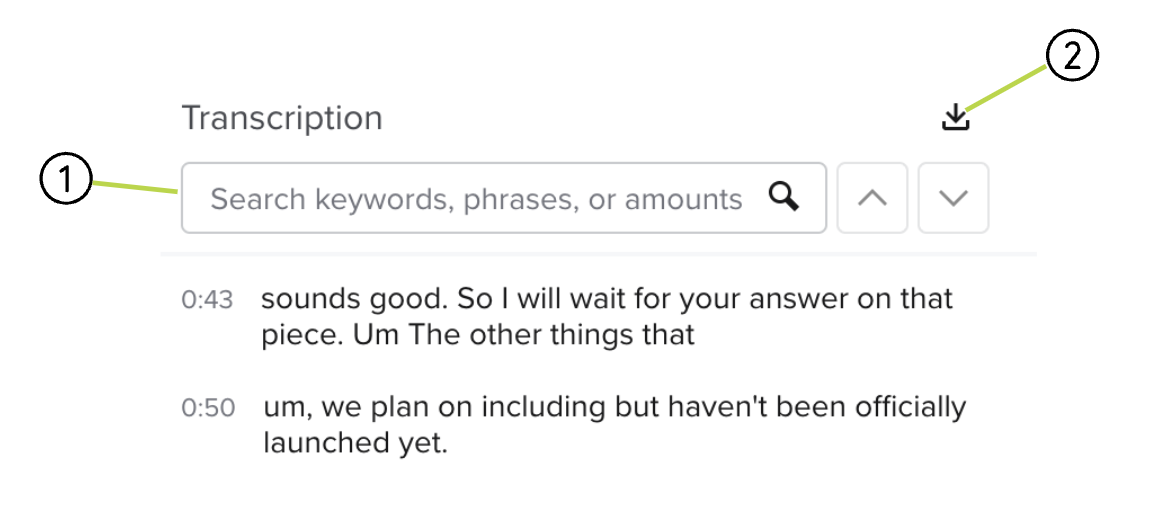 Conversations Transcription