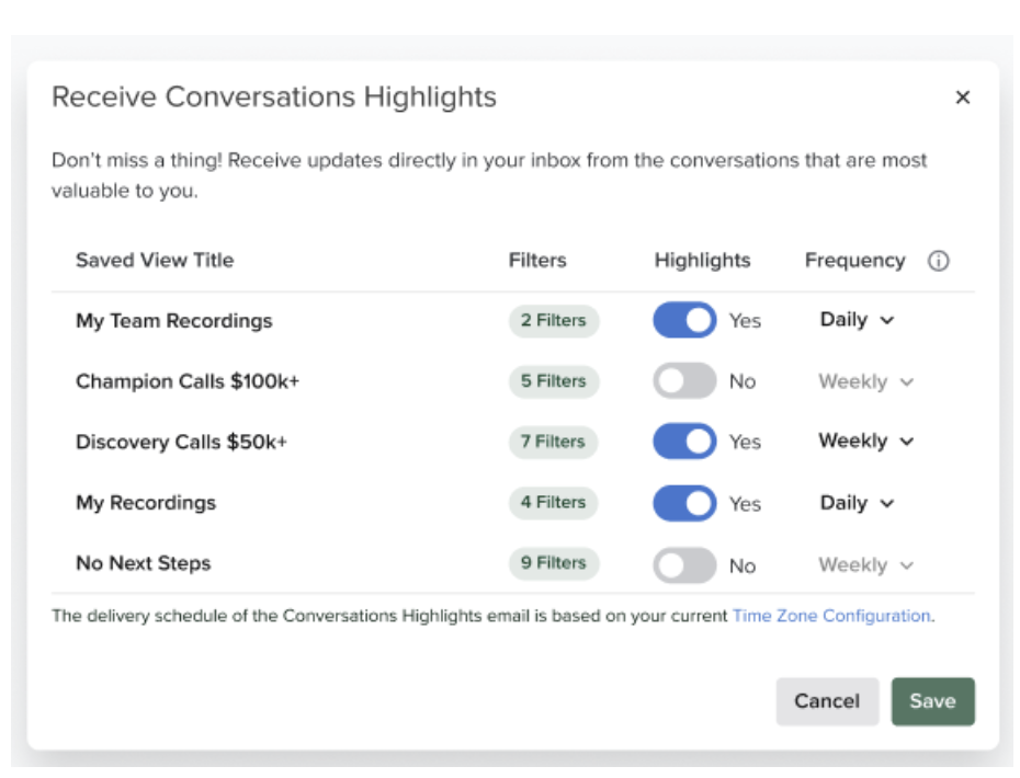 Conversations Highlights