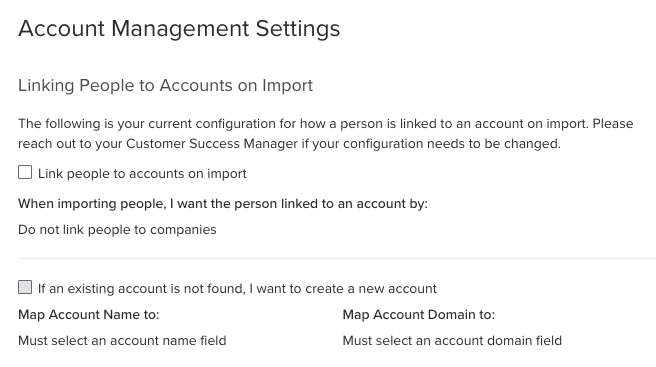 About Account Management
