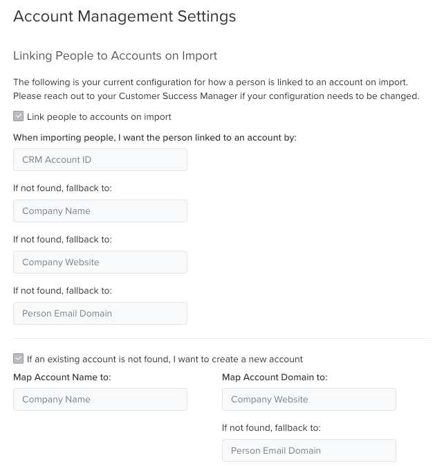 About Account Management