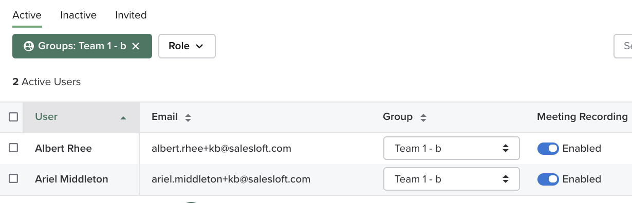 Manage Groups and Hierarchy