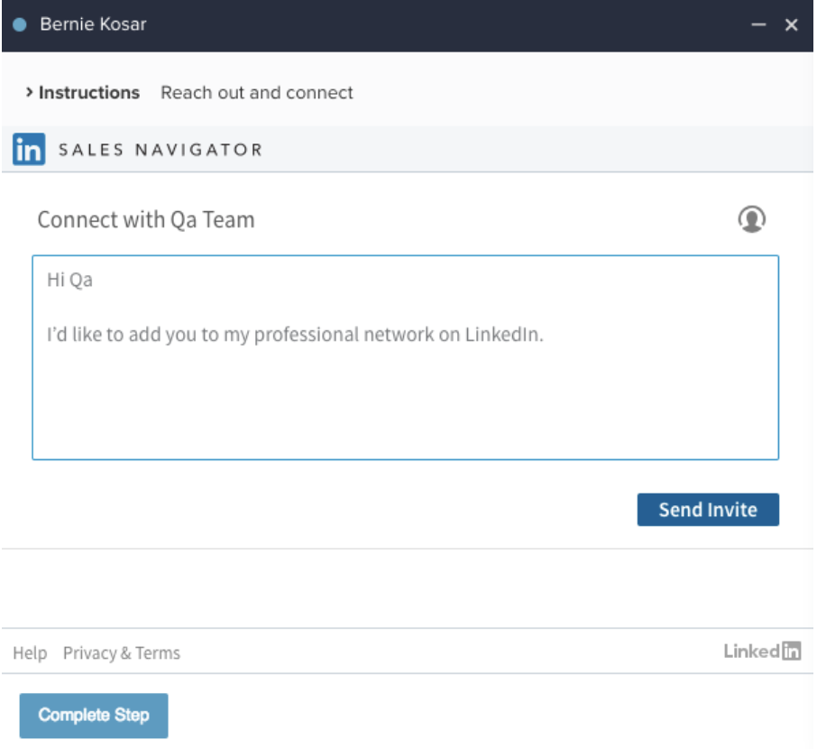 LinkedIn Sales Navigator