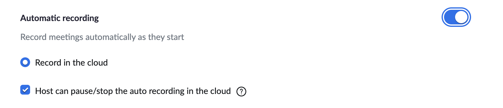 Conversations Zoom API Integration