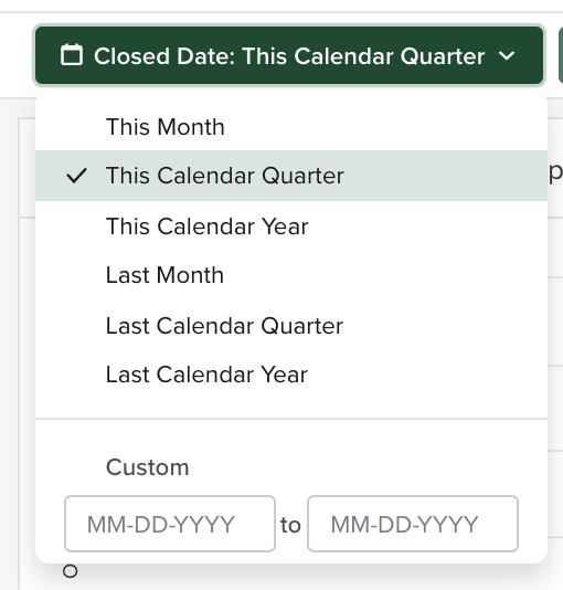 Deals Analytics Conversion Rate Chart