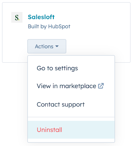 Migrate from HubSpot Data Sync to Salesloft CRM Sync
