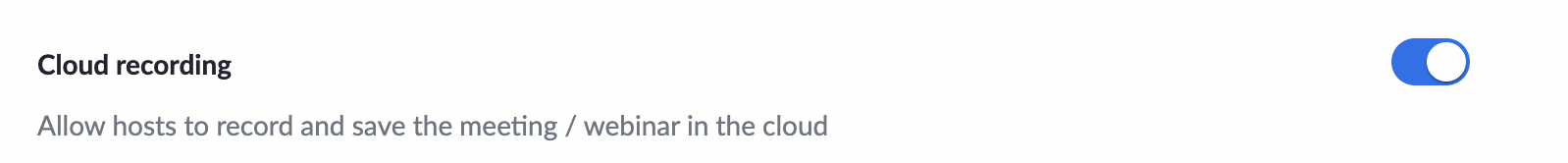 Conversations Zoom API Integration