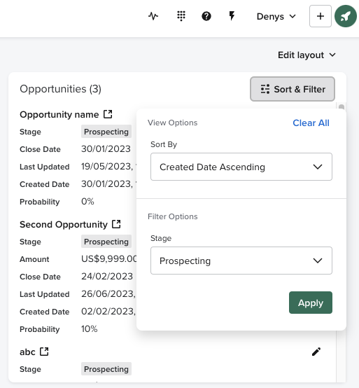 Person Profile Page Overview
