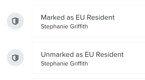 The Person Status Labels