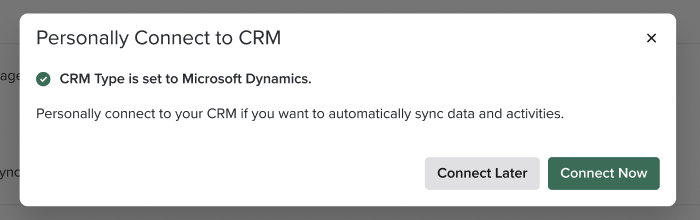 Manage CRM Team Settings