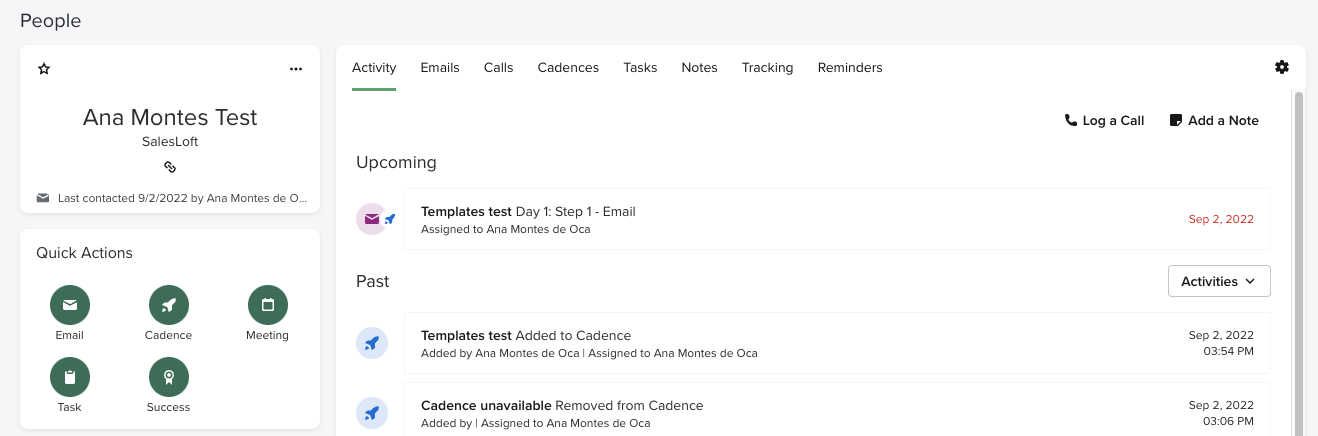 Dynamics Activity Logging