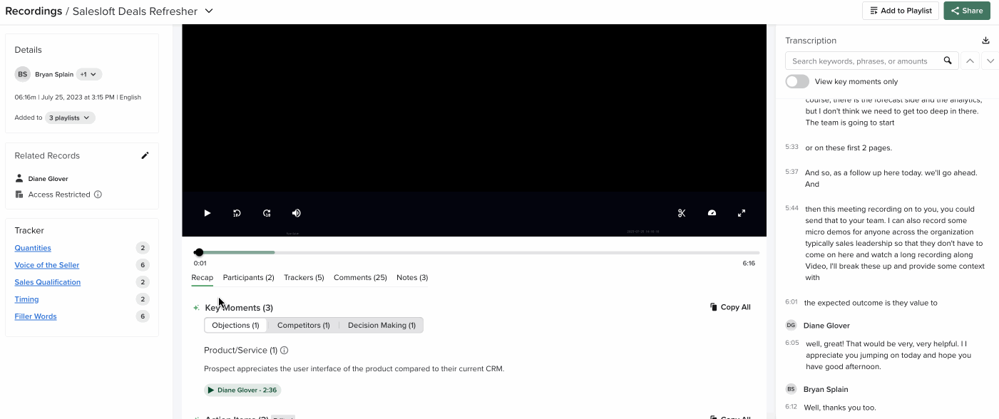 Identify Key Moments in Your Conversations