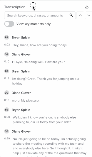 Identify Key Moments in Your Conversations