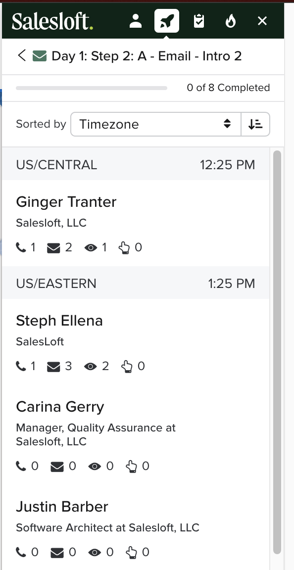 Cadence in Salesforce