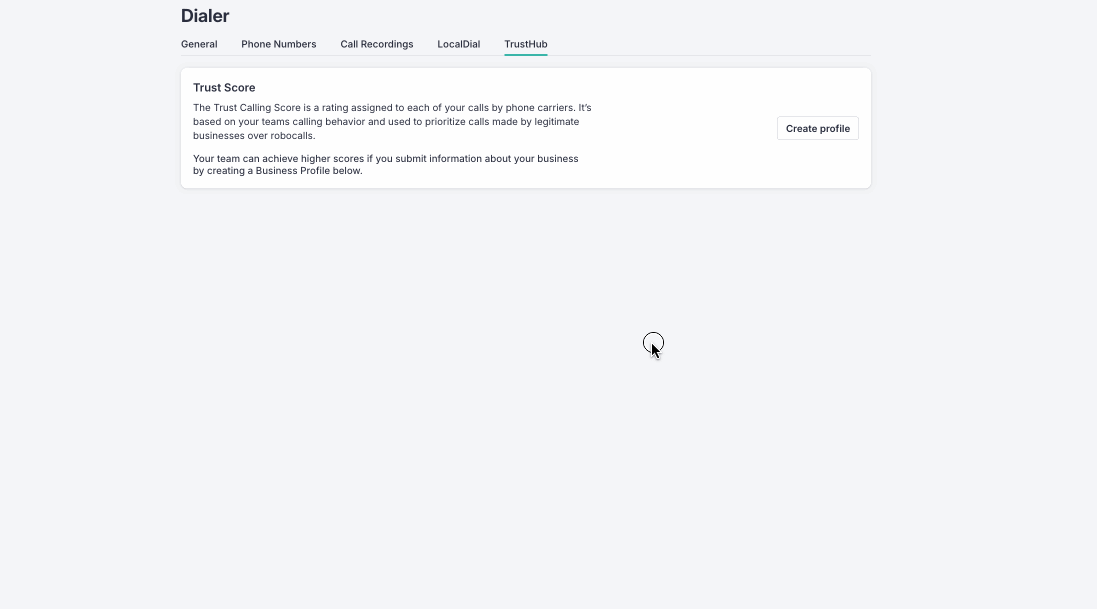 Manage Trust Hub in Salesloft