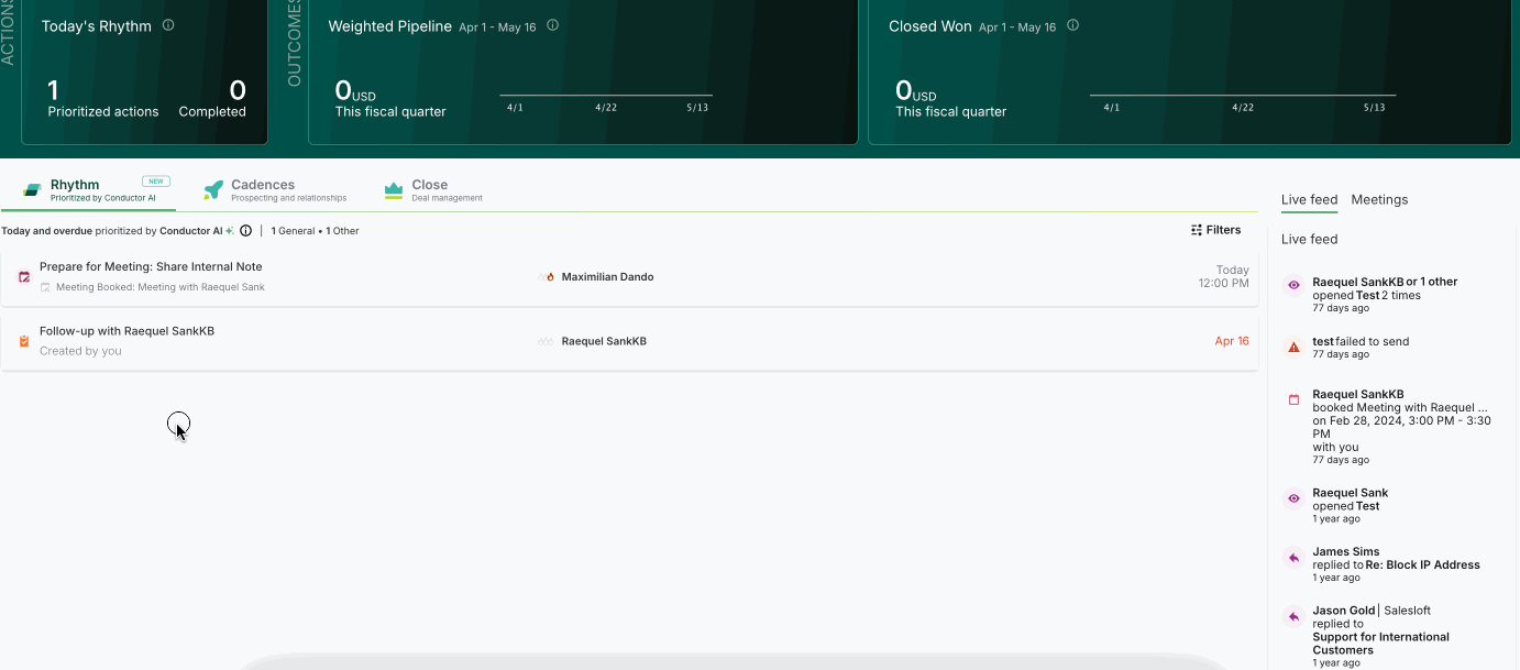 Prepare for Meeting Play