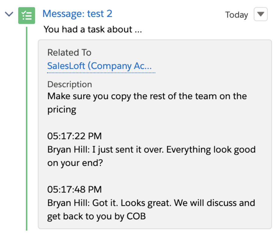 Salesforce Activity Logging