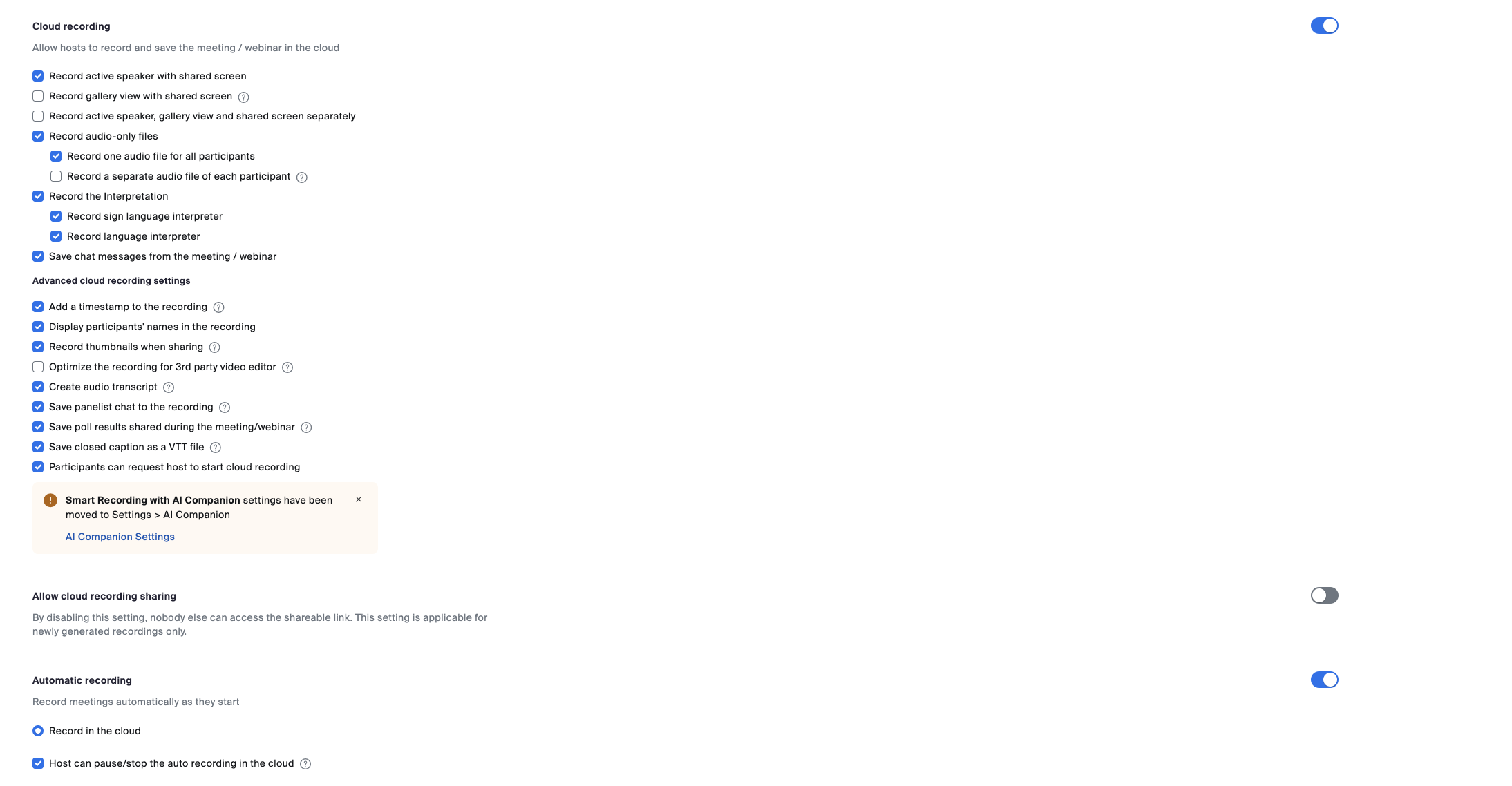 Zoom API Integration User Guide