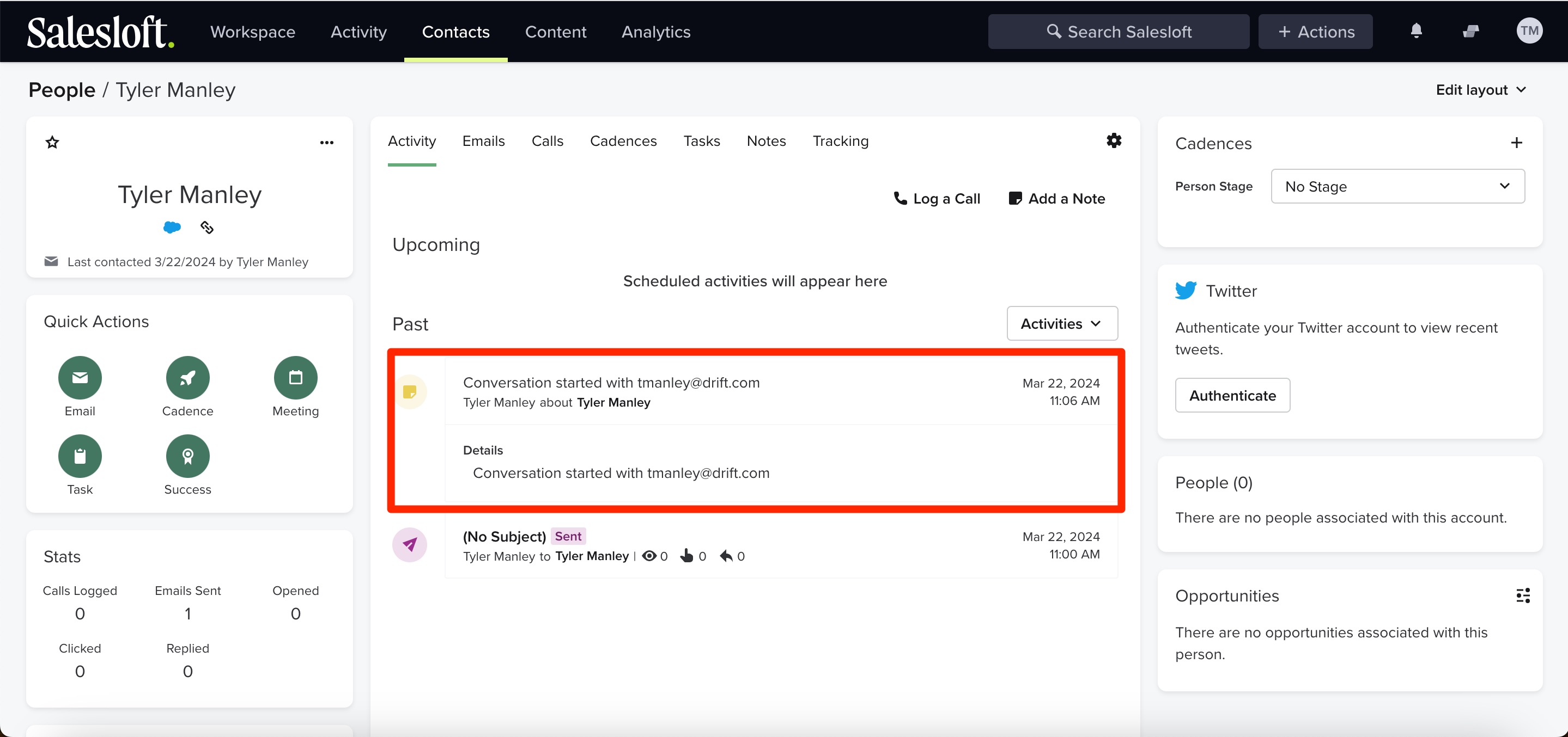 Drift - How to set up Salesloft with Drift