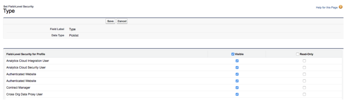 CRM Field Configuration Overview