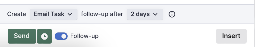 Create Follow-up Task for No Reply Email
