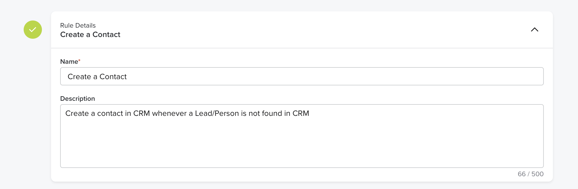 Create an Automation Rule