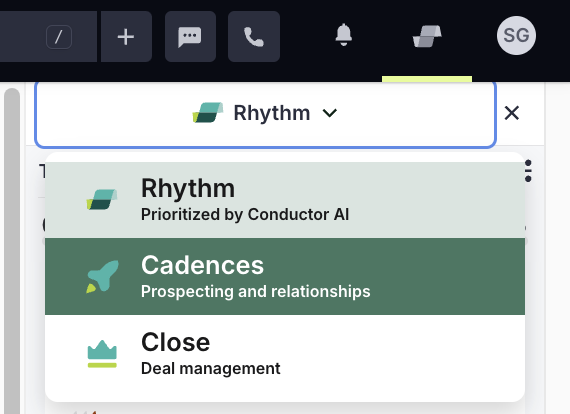 Run Cadence Steps in the Rhythm Sidebar