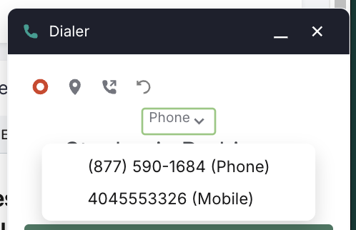 Make Calls Using the Salesloft Dialer