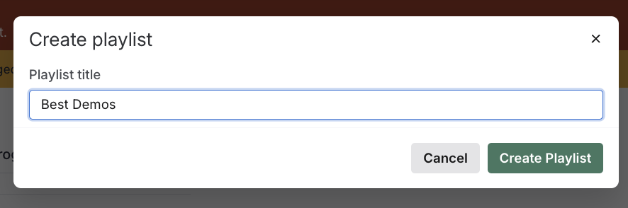 Create a Conversations Playlist