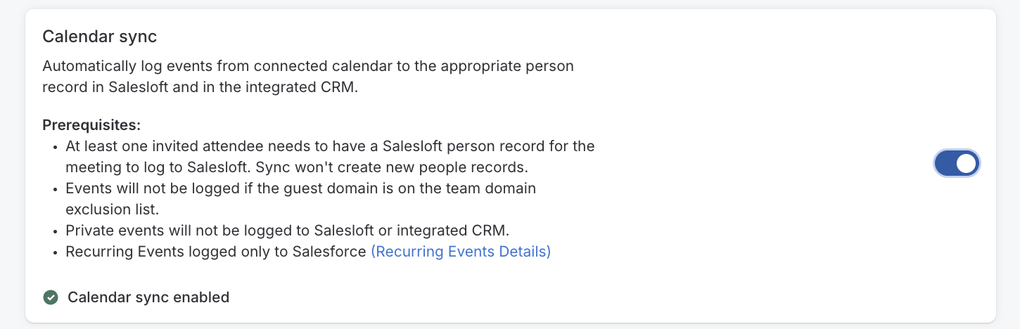 Set Up Calendar Sync