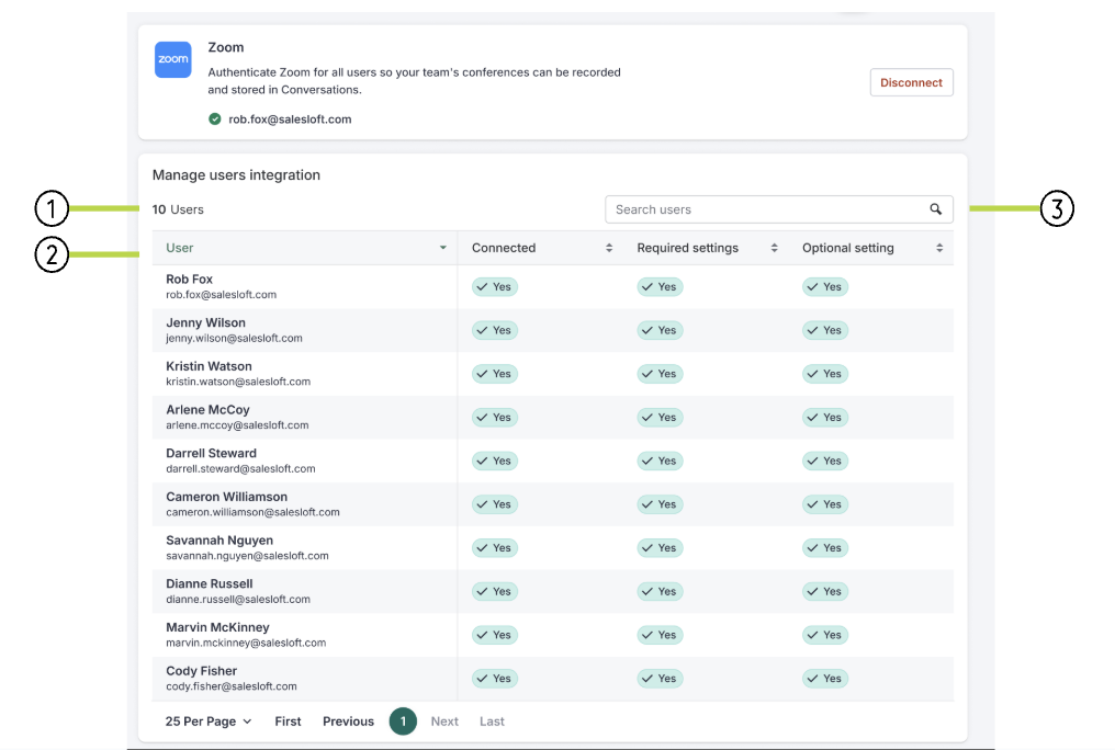 Bulk Configure the Zoom API Integration