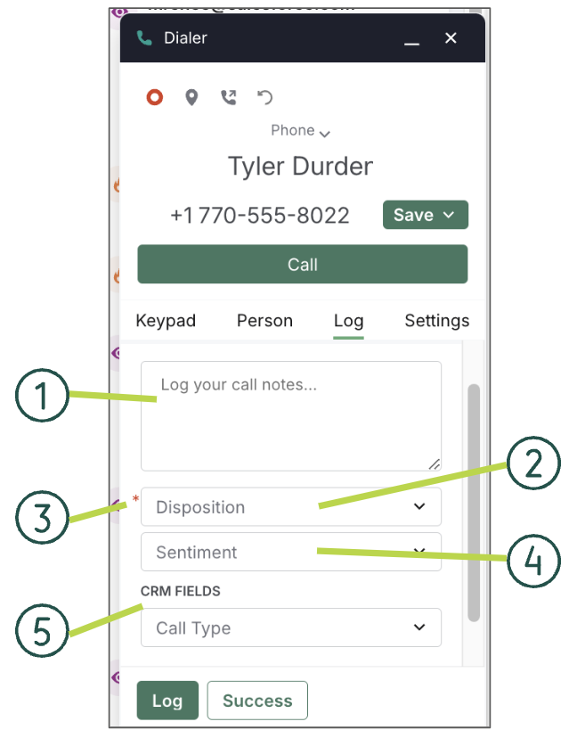 Salesloft Dialer and Messenger