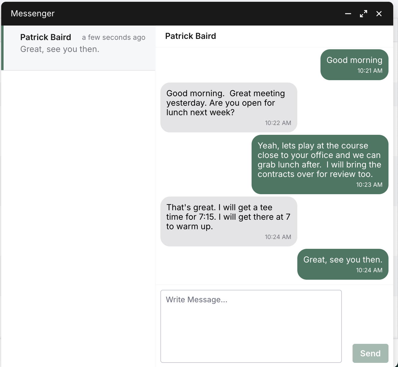 Salesloft Dialer and Messenger