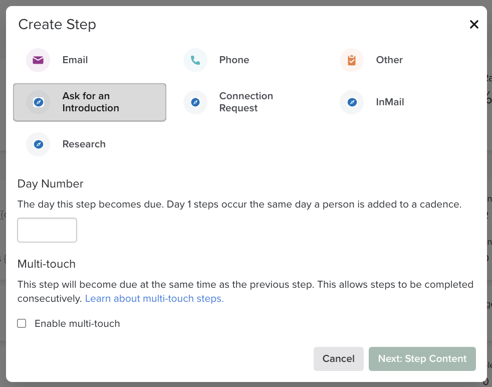 Add an Integration Step