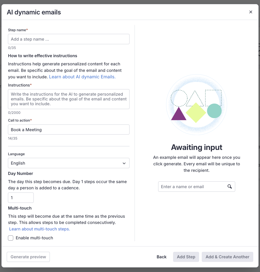 Add an Email Step